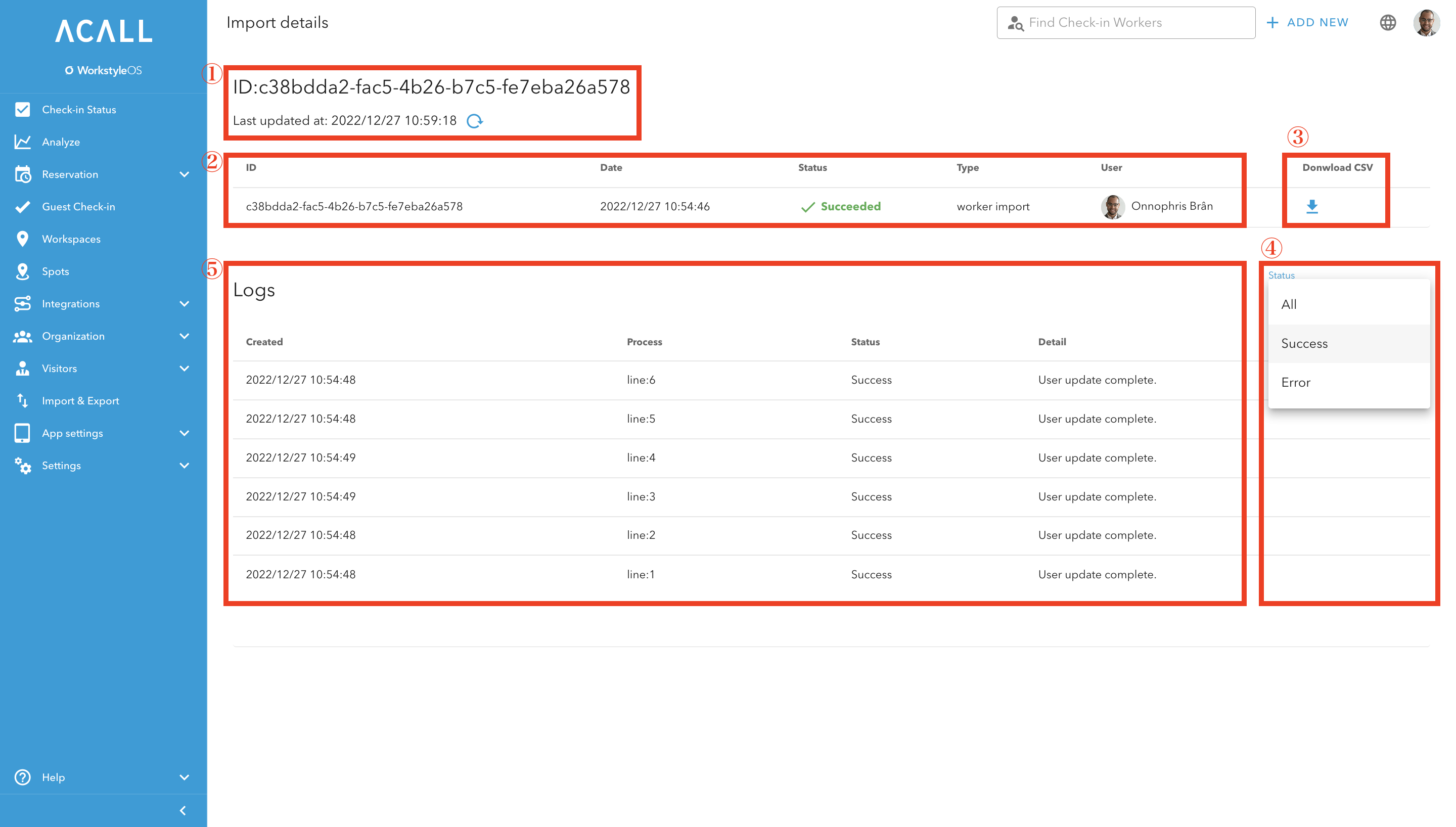 Import / Export All – WorkstyleOS Helpcenter