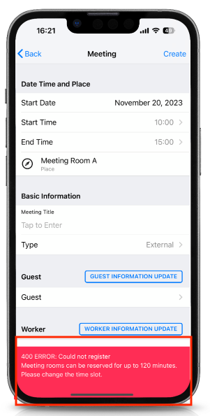 Set Up Appointment / Meeting Room Reservation Policy – Acall Helpcenter