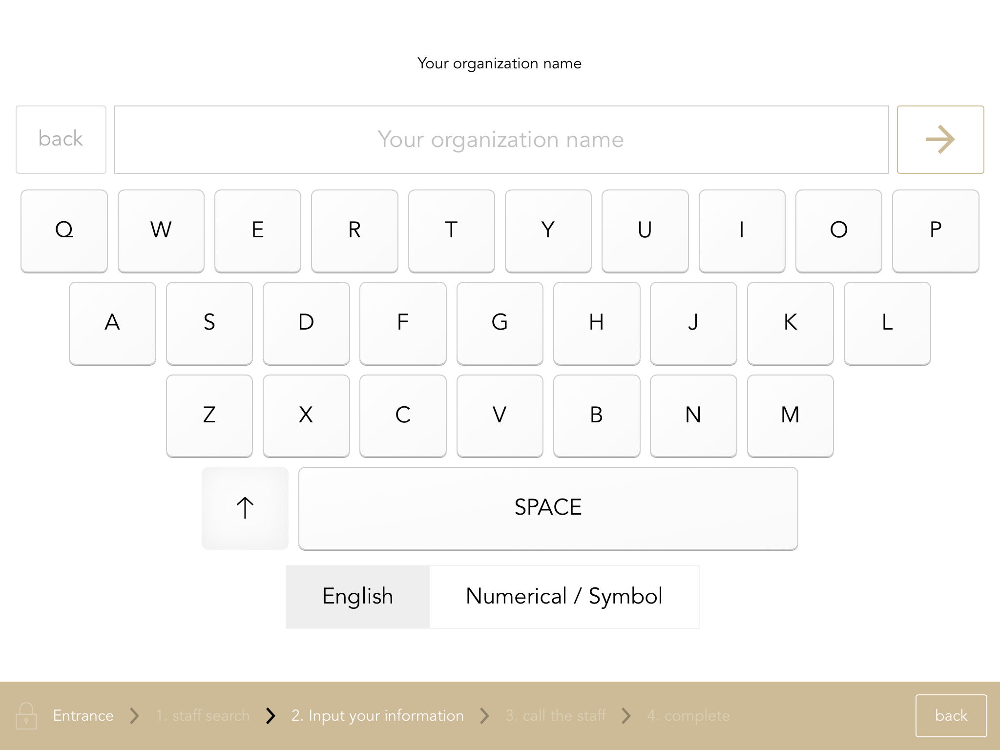 Guests (Visitors) Input Function on Reception iPad – Acall Helpcenter